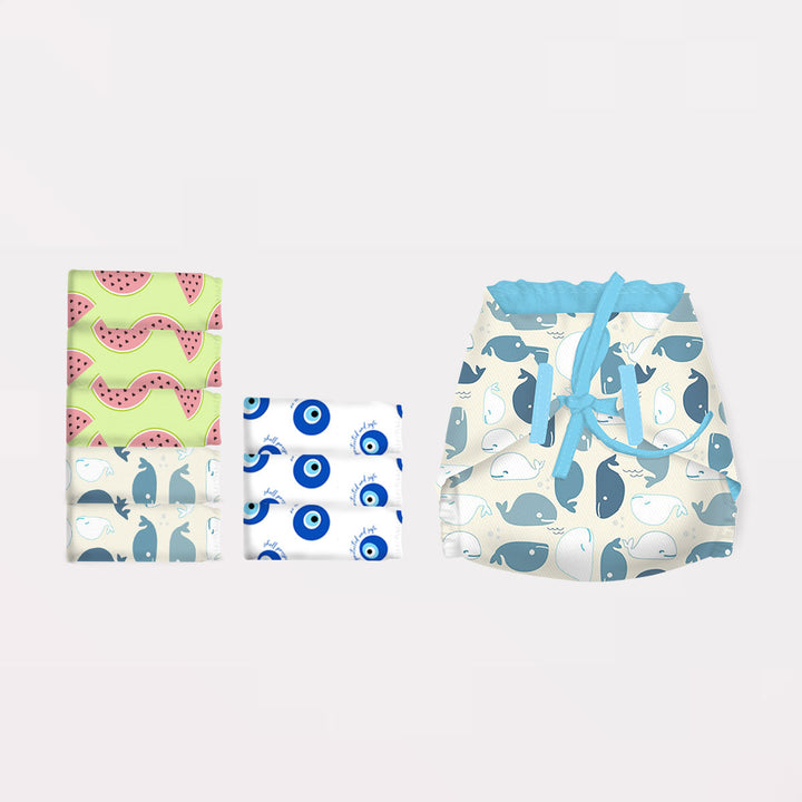 Snugkins Cotton Langots & Nappies for Newborn Babies